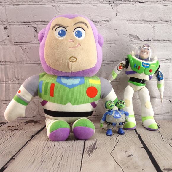 Disney | Toys | Disneypixar Toy Story Buzz Light Year Plush Toy Bundle ...